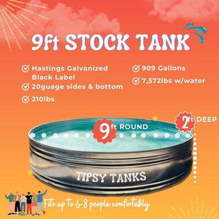 Tipsy Tanks | Stock Tank Pools & Accessories – Tipsy Tank Pools
